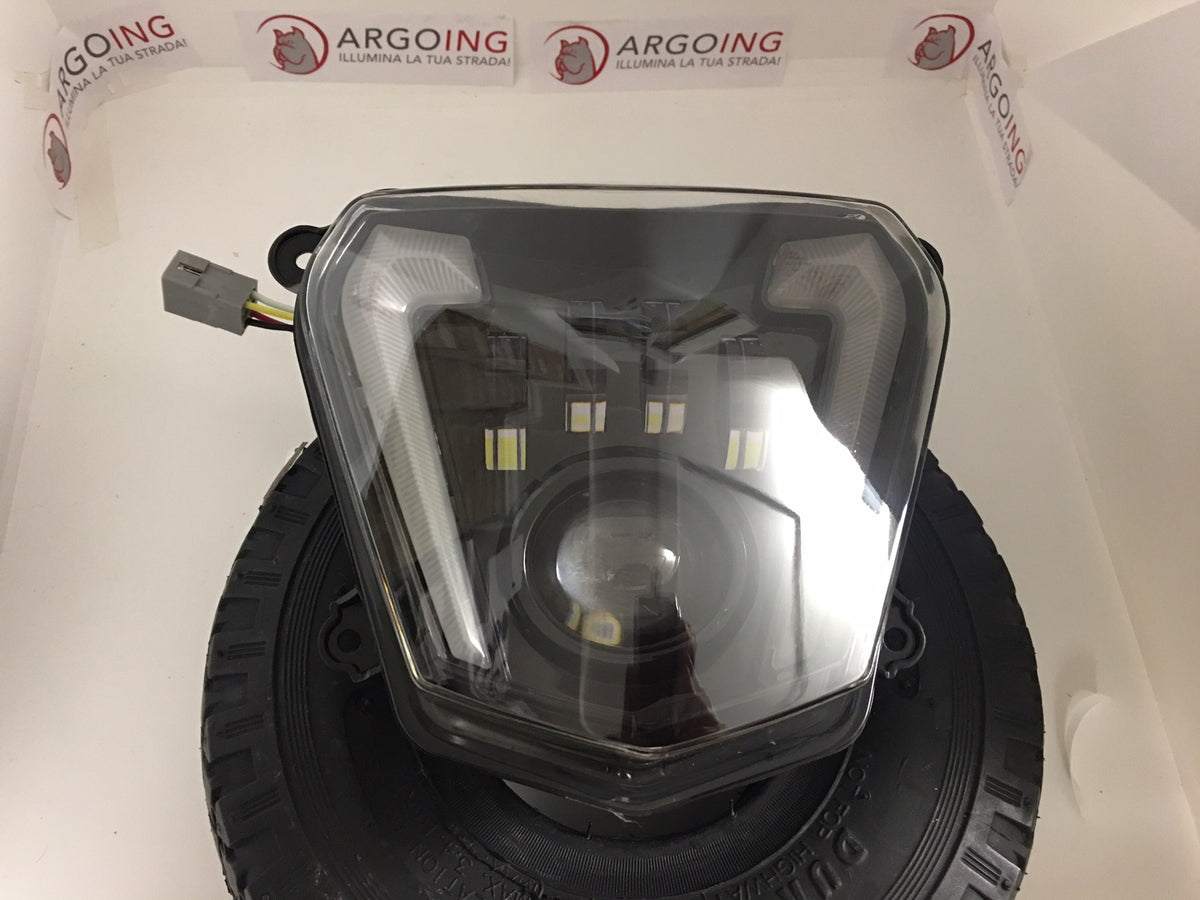 FANALE FARO A LED ANTERIORE PER MOTO KTM DUKE 690 HEADLIGHT AFTER 2011 ...